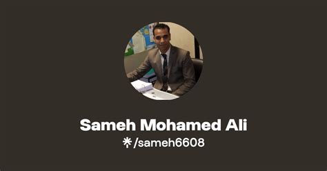 Sameh Mohamed Ali Instagram Tiktok Linktree