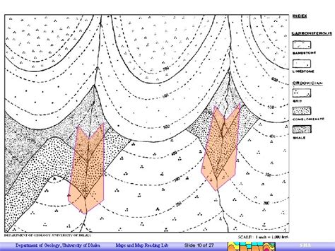 Geologic Maps And Cross Sections Department Of Geology