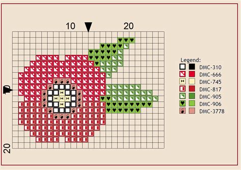 Lest We Forget Poppy Cross Stitch Pattern
