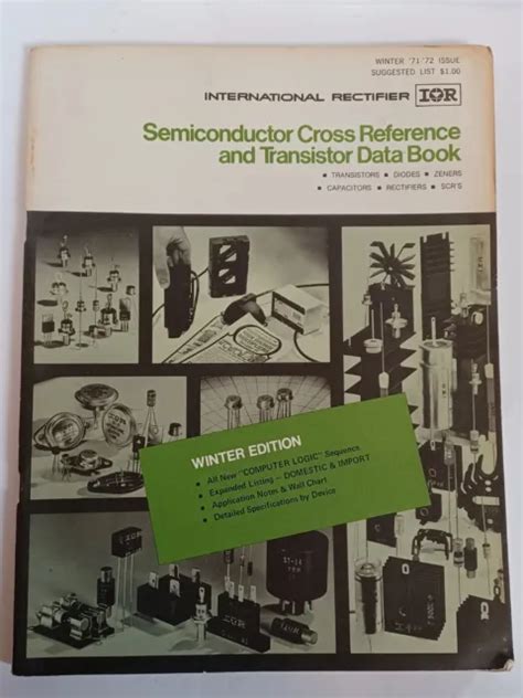 International Rectifier Semiconductor Cross Reference Transistor Databook 71 72 £7 09 Picclick Uk