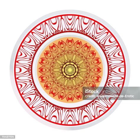 전통적인 장식 꽃 만다라입니다 벡터 일러스트입니다 색칠 하기 책 인사말 카드 초대장 문신 안티 스트레스 치료 패턴입니다 0명에 대한 스톡 벡터 아트 및 기타 이미지 Istock