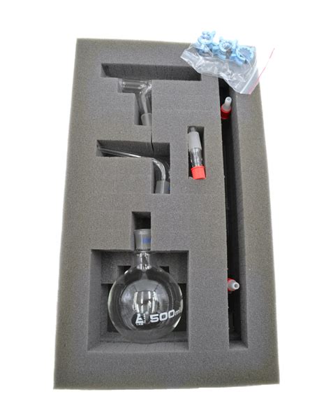 Simple Distillation Apparatus Borosilicate Glass Flask Still Head