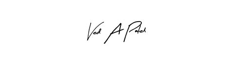 92 ved a patel name signature style ideas fine digital signature