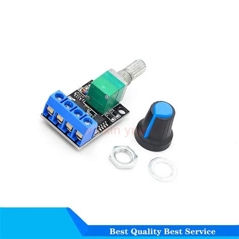 Mini 5A 10A 90W PWM 12V DC Motor Speed Controller Module DC DC 4 5V 35V