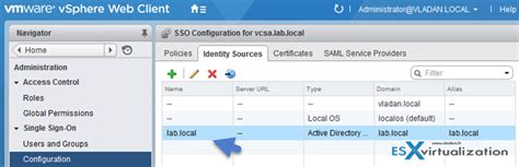 Vmware Vcsa How To Join Domain Esx Virtualization