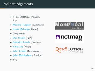 An Introduction To Knitr And R Markdown PDF