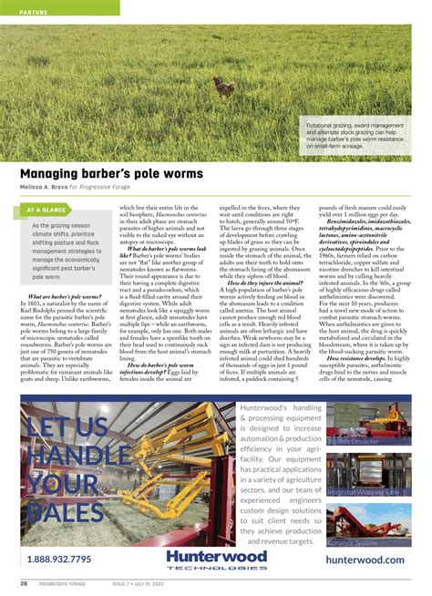 Pdf Managing Barbers Pole Worms