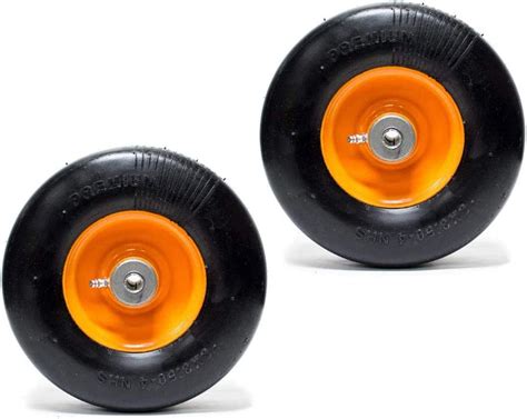 Epr 2pk Front Solid Tire Assembly Replacement For Scag 48307 Puncture
