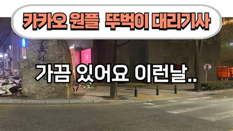 3월11일 화요일 조기퇴근 마렵더라 대리운전 뚜벅이기사 카카오대리운전 알바 투잡 부업 N잡러 전업기사 법인대리기사 카카오프리미엄기사 대리운전브이로그 Vlog Youtube