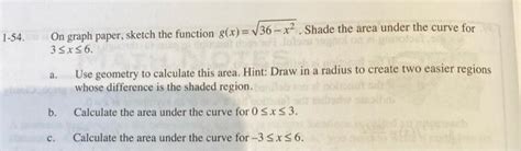 solved 1 54 on graph paper sketch the function g x 136