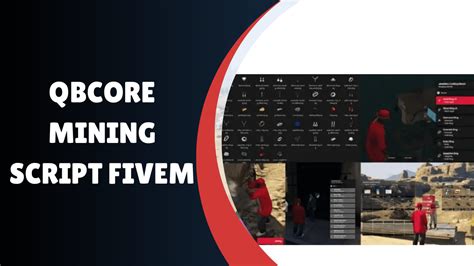 Qbcore Mining Script Fivem Ultimate Server Upgrade