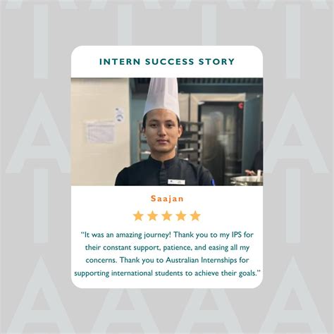 Australian Internships On Linkedin Testimonial Internship