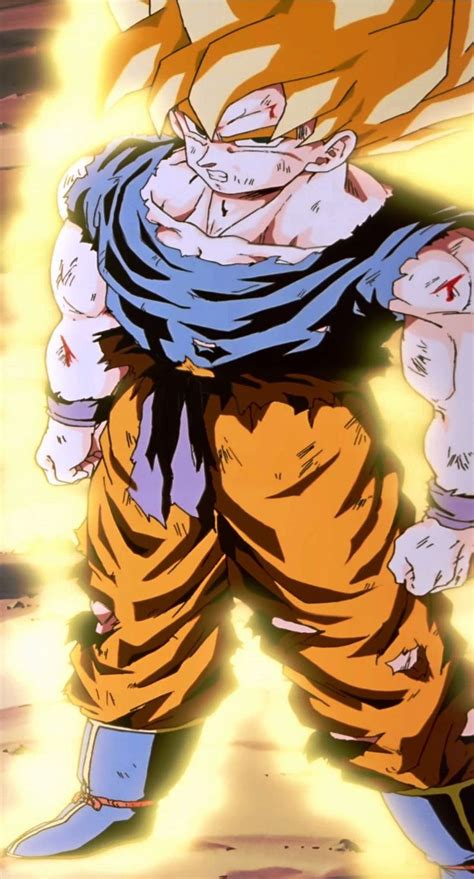 Goku Going Ssj For The First Time