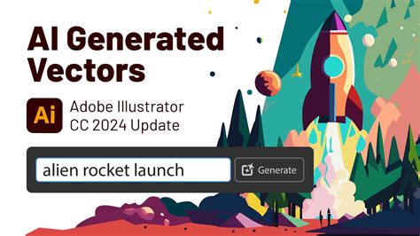 Ai Generated Vectors Illustrator Cc Update Youtube