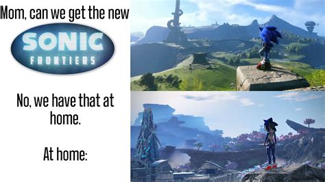 Mom Can We Get The New Sonic Frontiers Scrolller
