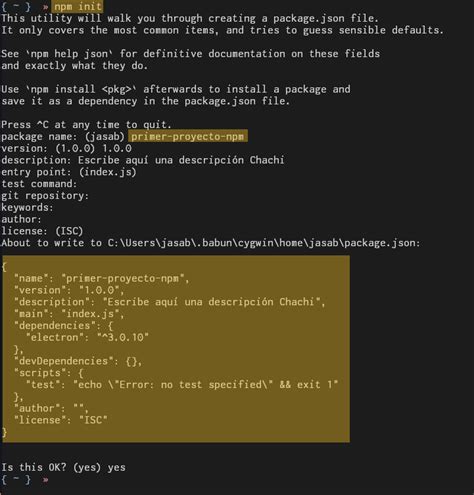 Npm Instalación Y Primeros Pasos Programa Con Saba