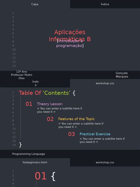 Programming Language Workshop For Beginners By Slidesgo Pdf Planets