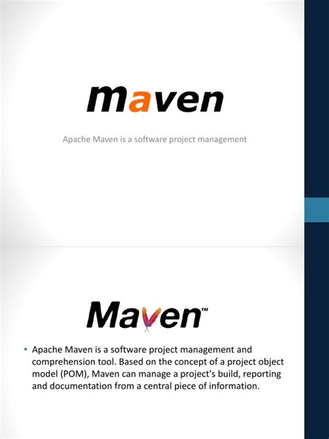 Maven For Project Object Model Pdf