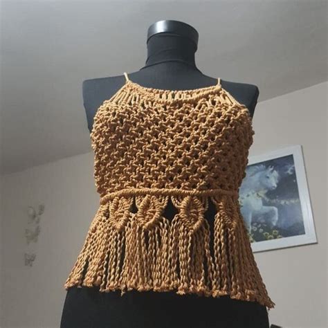ИЗ ТОГО ЧТО ПОД РУКАМИ рукоделие декор дизайн — ☼ МАКРАМЕ В ОДЕЖДЕ Ok Ru Macrame Dress