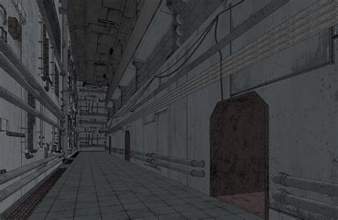 우주감옥 복도감옥내부