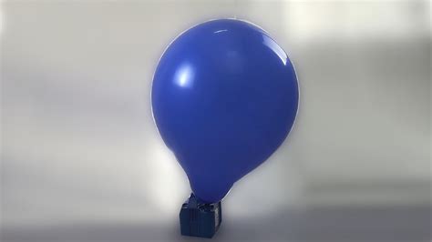 109 Btp Small Blue Round Balloon Blow To Pop Youtube