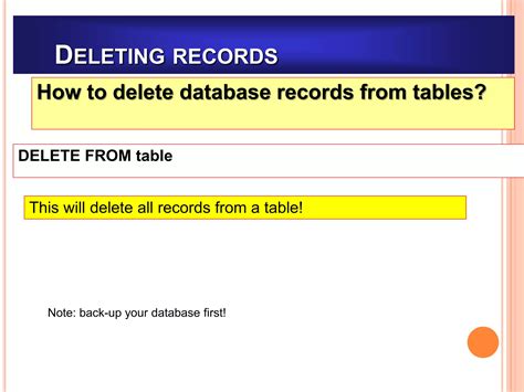 Mysql Php Database Connectivity Ppt
