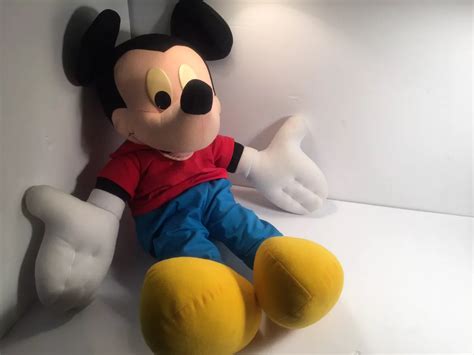 Large Stuffed Talking Mickey Mouse
