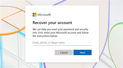 How To Reset A Microsoft Account Password Quickly