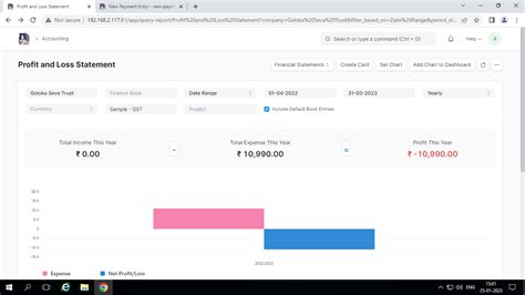 Bug In General Ledger Report When We Open From Profit And Loss Statement Report Reports