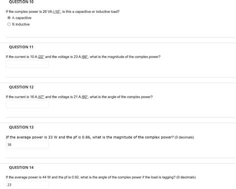 Solved QUESTION Match The Variable To The Value In The Chegg