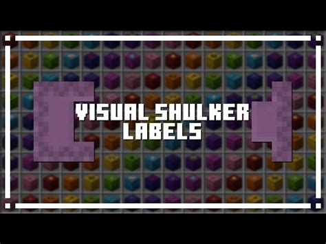 Visual Shulker Labels Minecraft Texture Pack