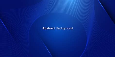 미래 기술 배경 블루 라인 웨이브 빛 화면 추상적 인 벡터 일러스트 레이 션 프리미엄 벡터