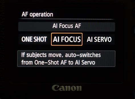 Focusing Your Camera Focus Modes Af Modes