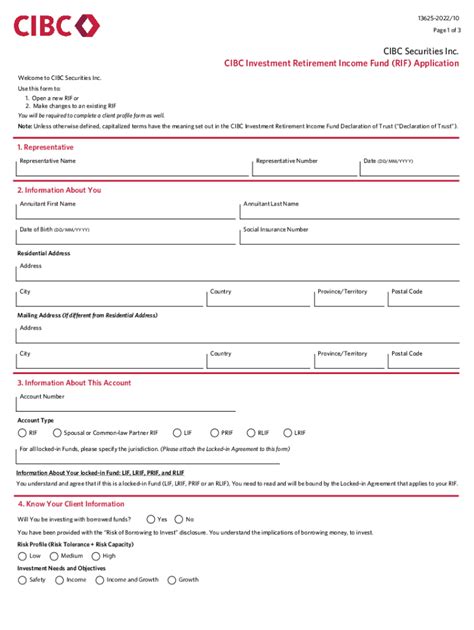 Fillable Online CIBC Mutual Funds Account Agreement Fax Email Print PdfFiller