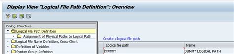 Solved Fm To Read A File Path Based On Al11 Profile Sap Community