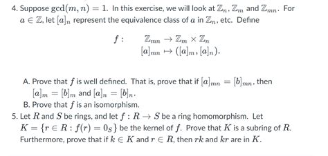 solved 4 suppose gcd m n 1 in this exercise we will look
