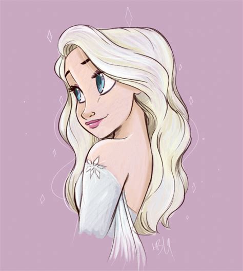 Frozen 2 Elsa Drawing Picture Drawing Skill