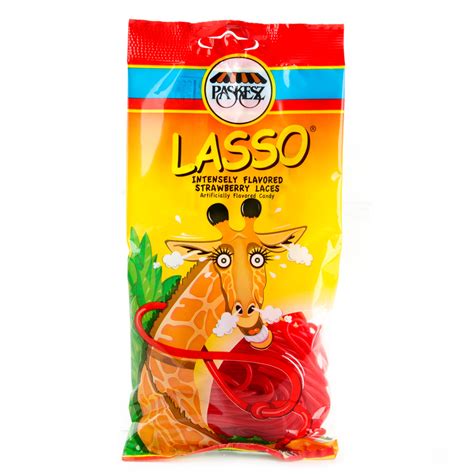 35 Oz Lasso Candy Laces Strawberry Oh Nuts