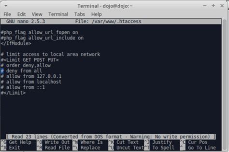 Testing Web Application Firewalls With Web Security Dojo