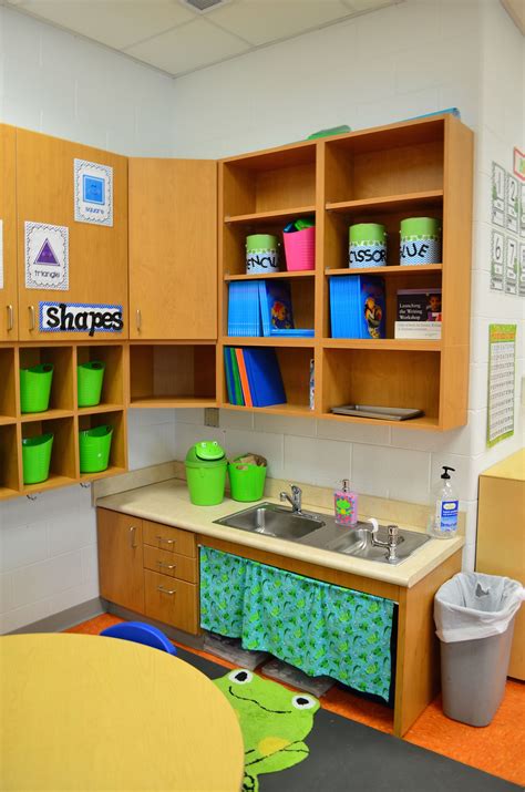 Frog Classroom Theme Sink And Storage Containers