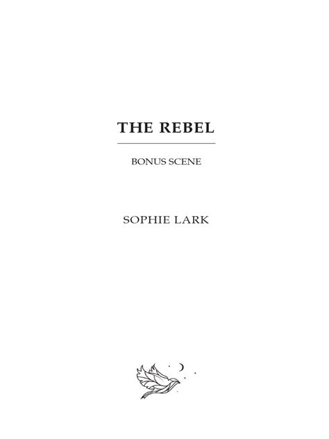 The Rebel Bonus Sophie Lark Pdf Orgasm Clitoris