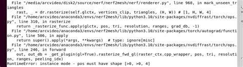 using sdf crash · issue 86 · ashawkey nerf2mesh · github