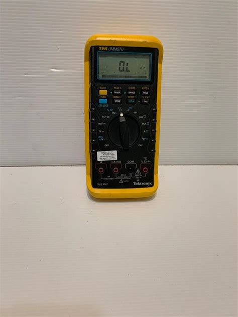 Tektronix Dmm 870 True Rms Multimeter Furniture And Home Living Home Improvement And Organisation