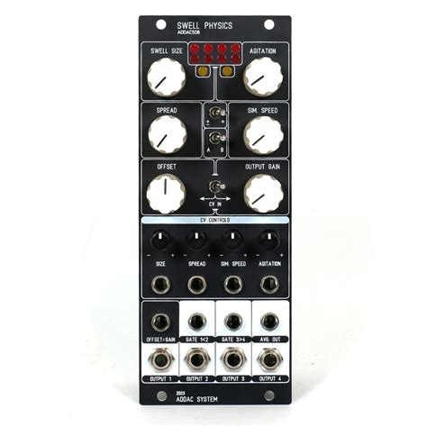 Addac 508 Swell Physics Eurorack Experimental Lfo Module Elevator Sound