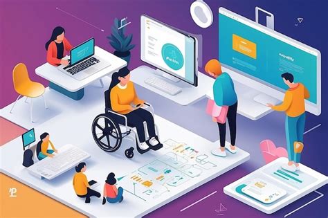 Premium Photo Inclusive Accessibility In Design