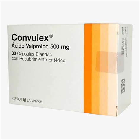 Convulex 500mg Capsule