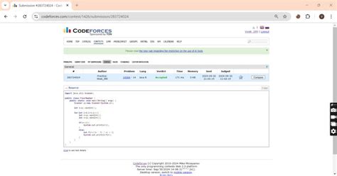 Vivekananda Reddy Andluri On Linkedin 100daysofcode Codeforces