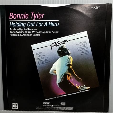 Yahooオークション 12 Bonnie Tylerholding Out For A Herocbs Ta