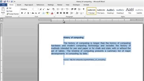 How To Indent Text In Word Words Powerpoint Tutorial Text