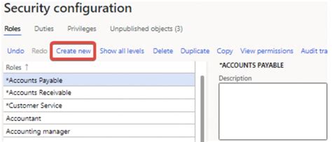 custom security in dynamics 365 for finance and scm